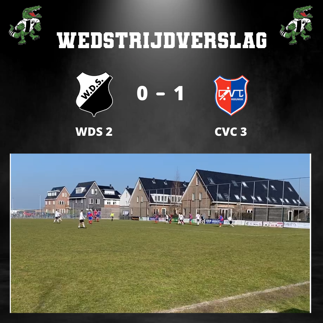 WDS 2 - CVC 3 | Voetbalvereniging WDS